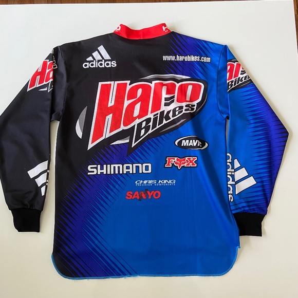 verge sport | Shirts | Vintage Haro Bikes Adidas Fox Shimano Bmx Freestyle Cycling Jersey Mens ...